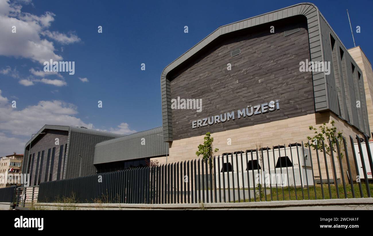 ERZURUM, TURKEY - 02 15, 2024: The largest and most modern museum ...