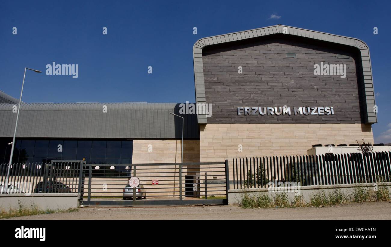 ERZURUM, TURKEY - 02 15, 2024: The largest and most modern museum ...