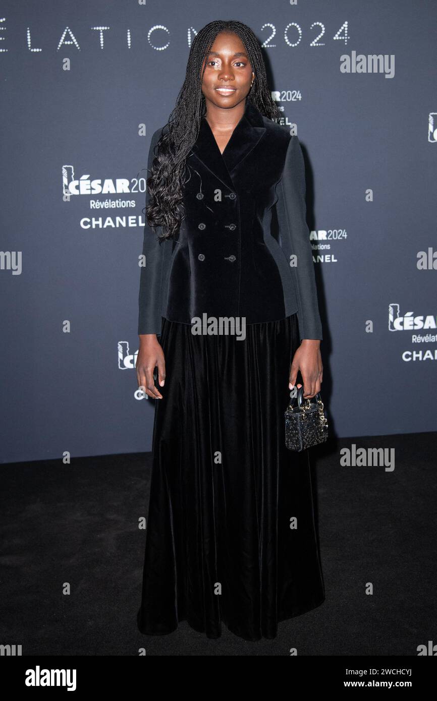 Paris, France. 15th Jan, 2024. Suzy Bemba attending the Cesar ...