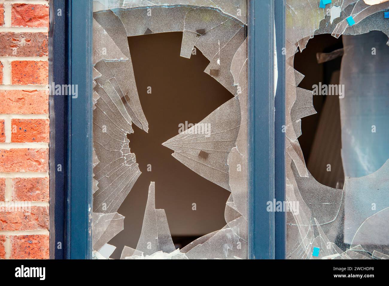 Construction site and replacement new building hi-res stock photography ...