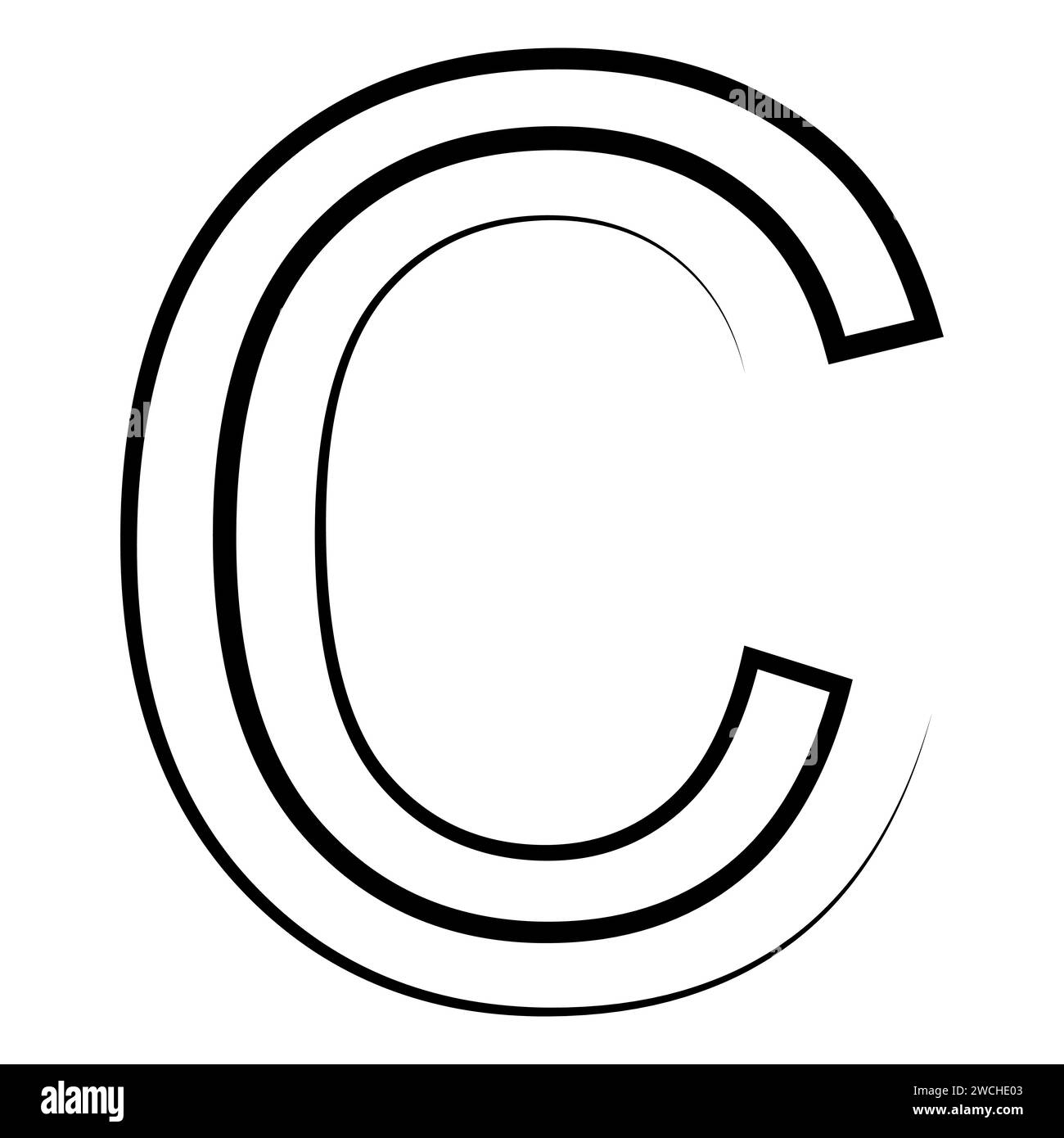 C one logo hi-res stock photography and images - Alamy