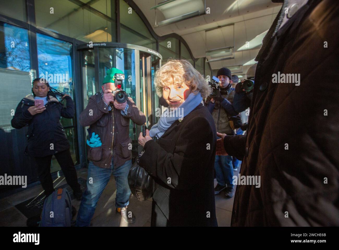London, England, UK. 16th Jan, 2024. JO HAMILTON, former sub ...