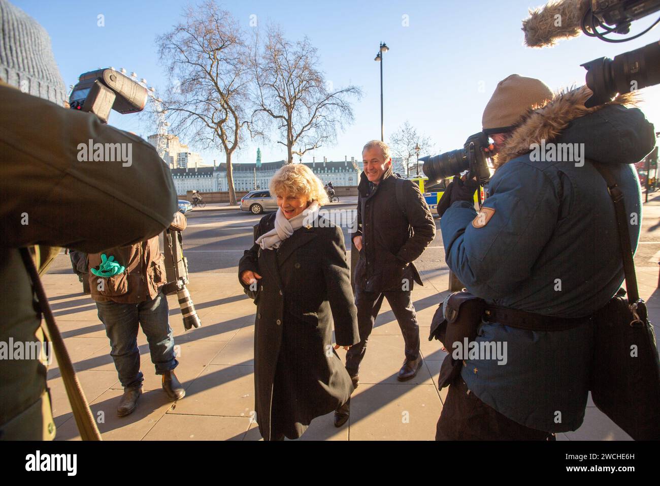 London, England, UK. 16th Jan, 2024. JO HAMILTON, former sub ...