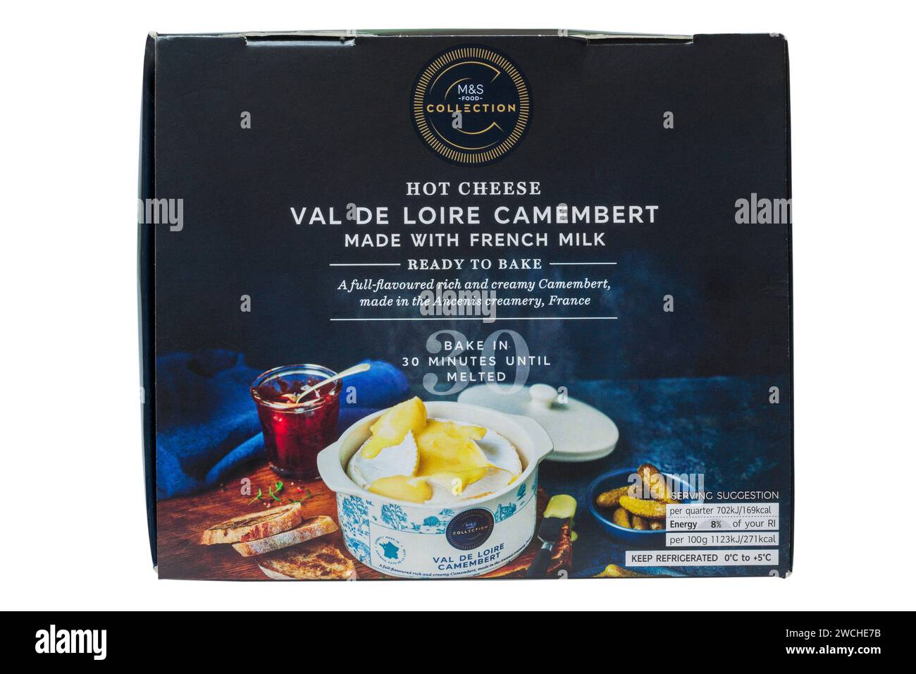 Hot Cheese Val de Loire Camembert from M&S made with French cheese ...