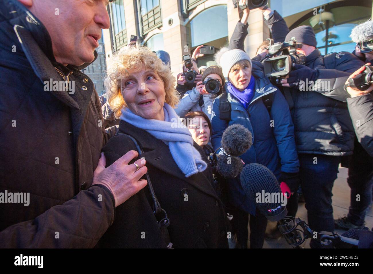 London, England, UK. 16th Jan, 2024. JO HAMILTON, former sub ...