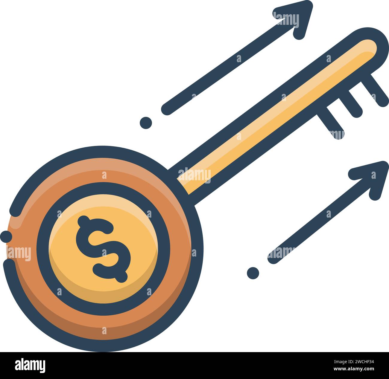 Icon for key to success ,key Stock Vector Image & Art - Alamy
