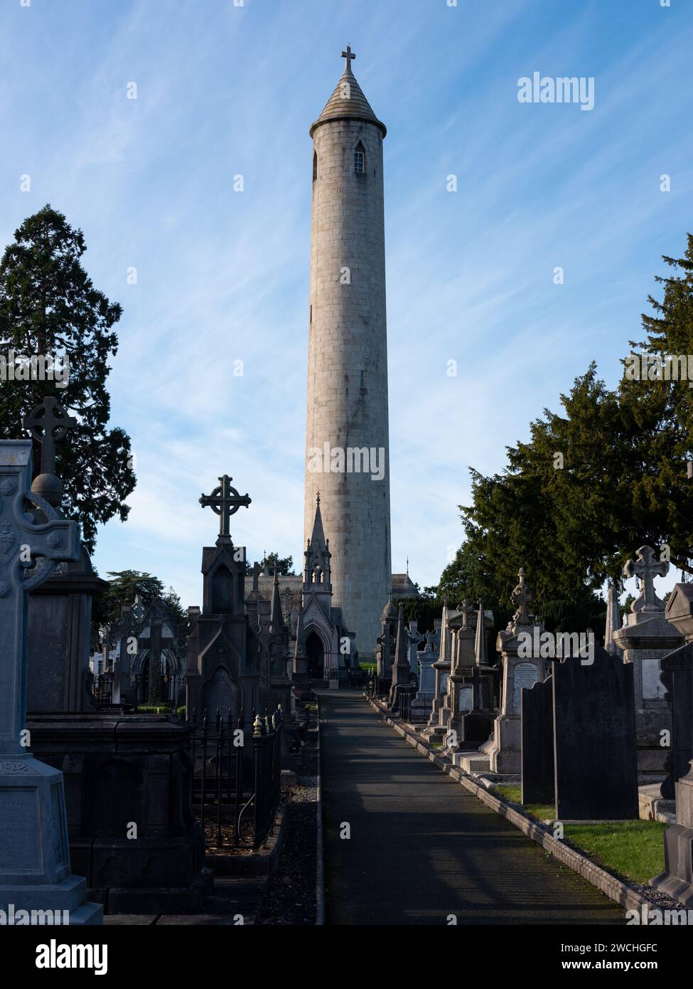 Cemetery watchtower hi-res stock photography and images - Alamy
