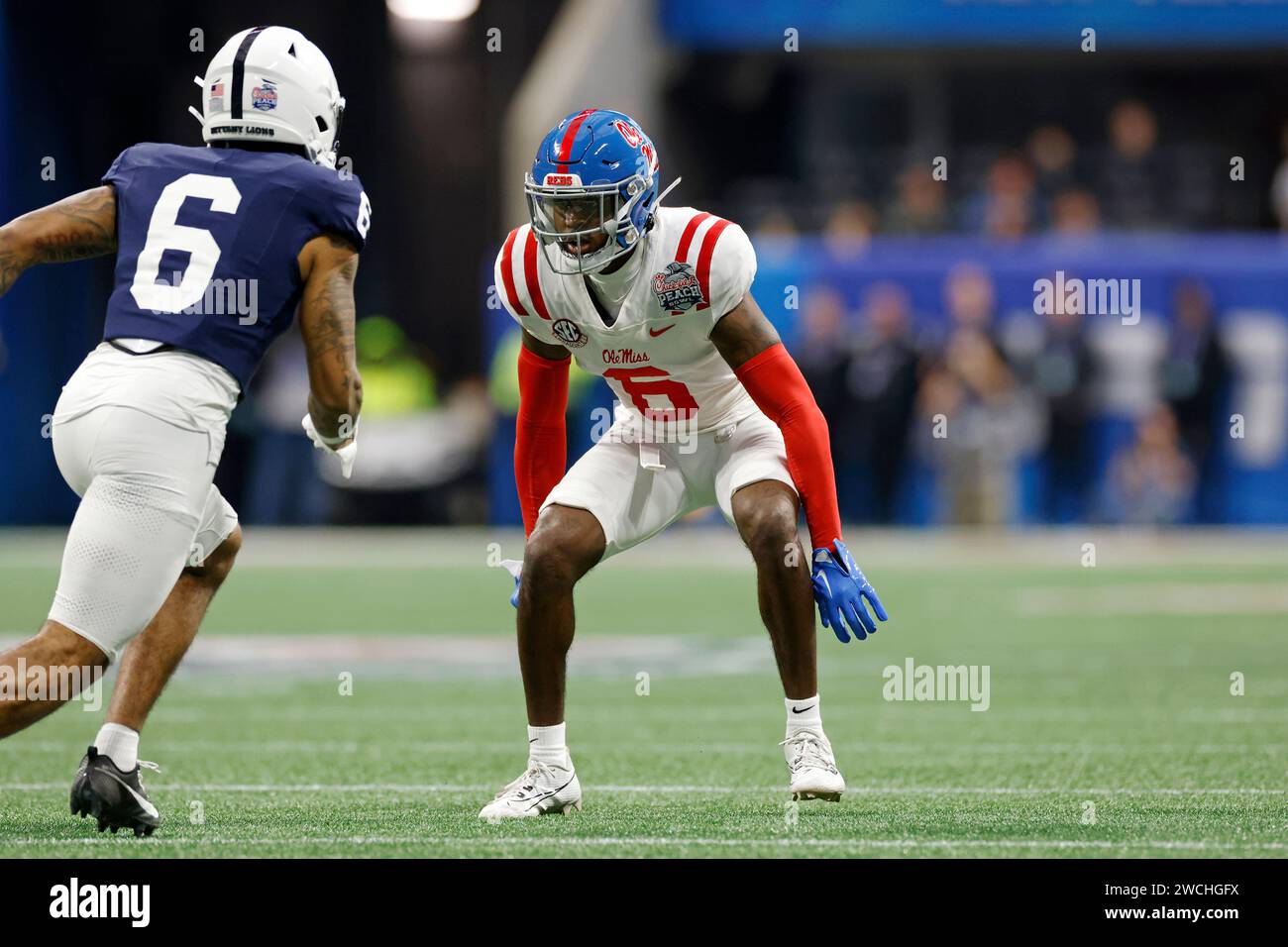ATLANTA, GA - DECEMBER 30: Mississippi Rebels cornerback Zamari Walton ...