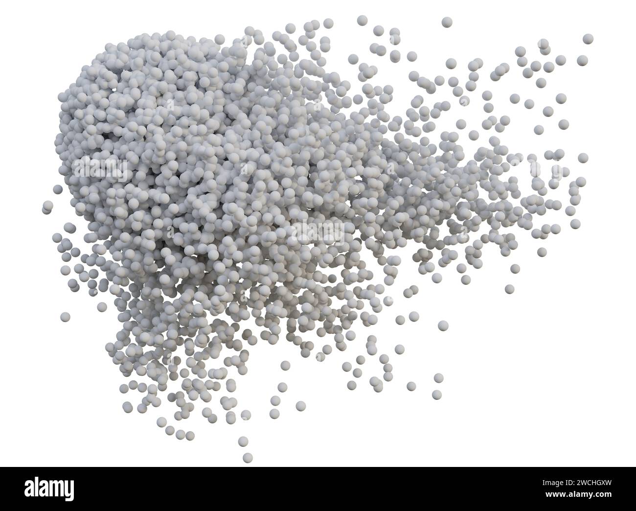 Background many spherical particles hi-res stock photography and images ...