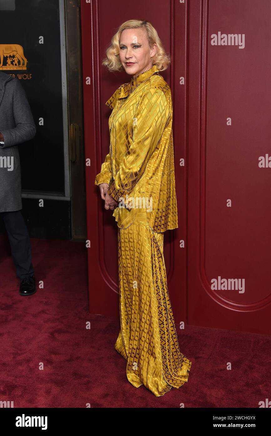 Hollywood, USA. 16th Jan, 2024. Patricia Arquette attends the Apple TV ...