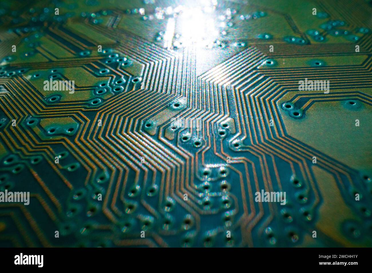 Technology background with circuit board. Electronic computer hardware ...