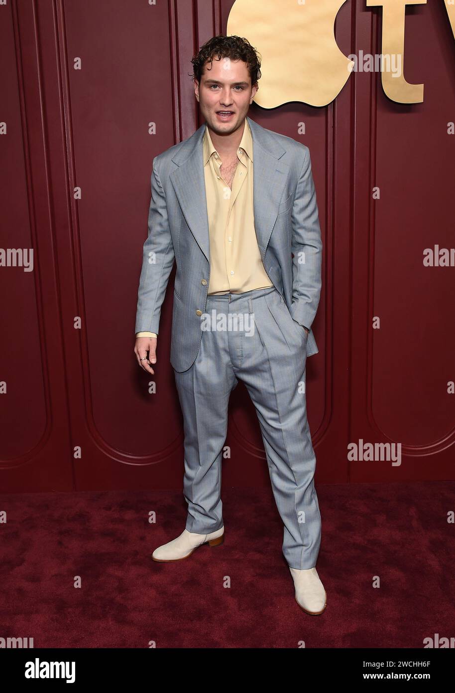 Hollywood, USA. 16th Jan, 2024. Rafferty Law attends the Apple TV Post ...