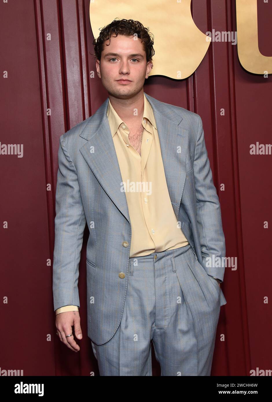 Hollywood, USA. 16th Jan, 2024. Rafferty Law attends the Apple TV Post ...