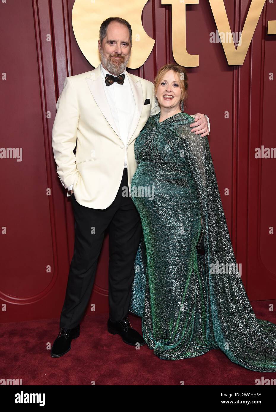 Hollywood, USA. 16th Jan, 2024. Brendan Hunt and Shannon Nelson attends ...