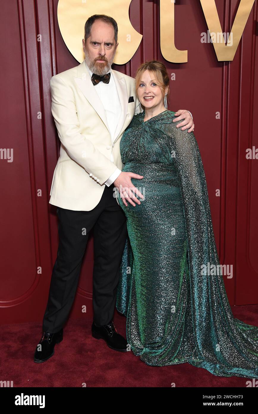 Hollywood, USA. 16th Jan, 2024. Brendan Hunt and Shannon Nelson attends ...
