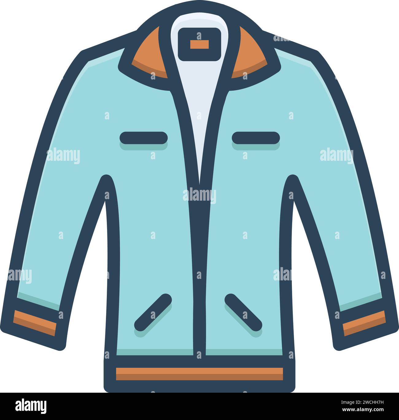 Denim jacket icon hi-res stock photography and images - Alamy