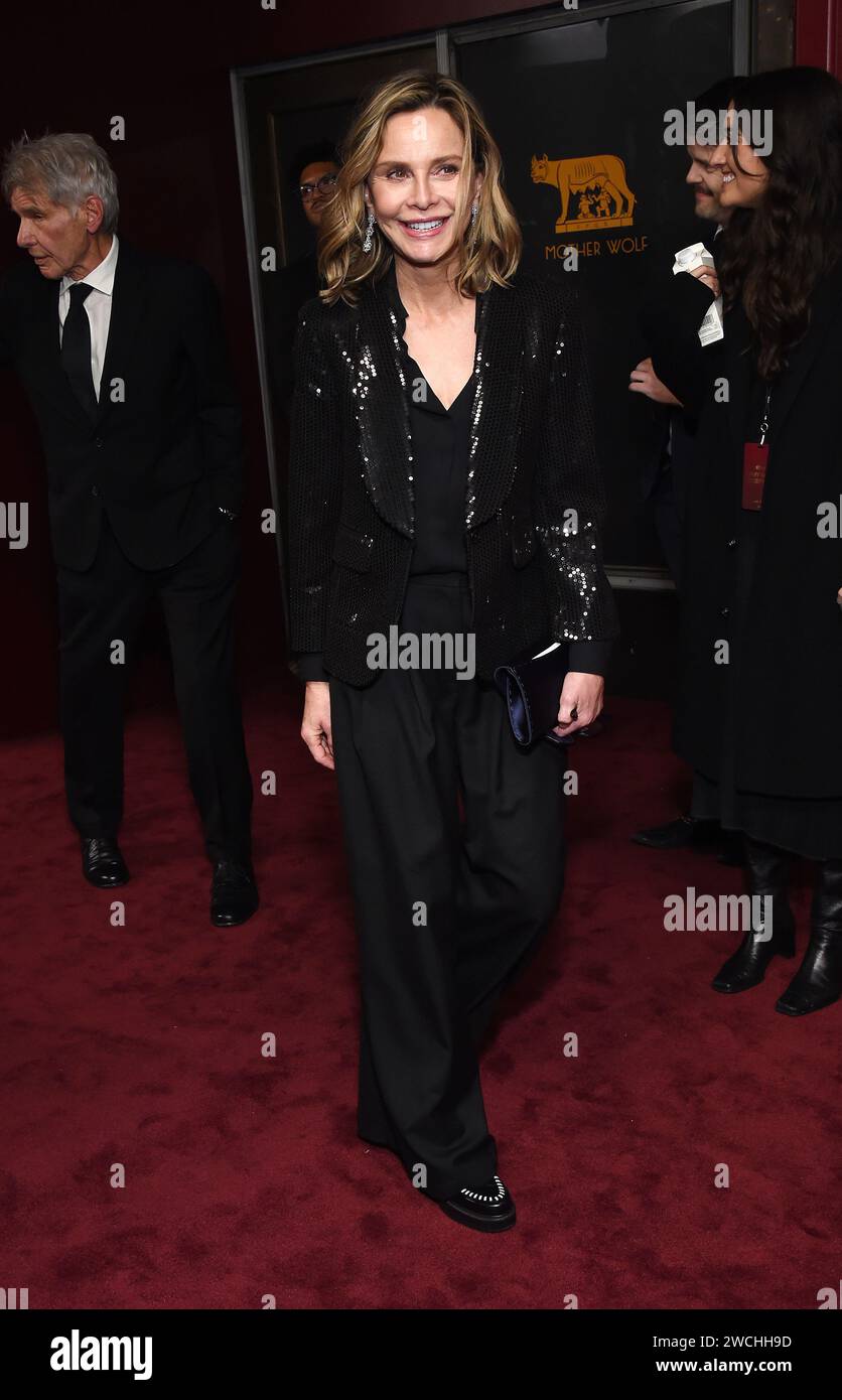 Calista flockhart 15 red carpet event hi-res stock photography and ...