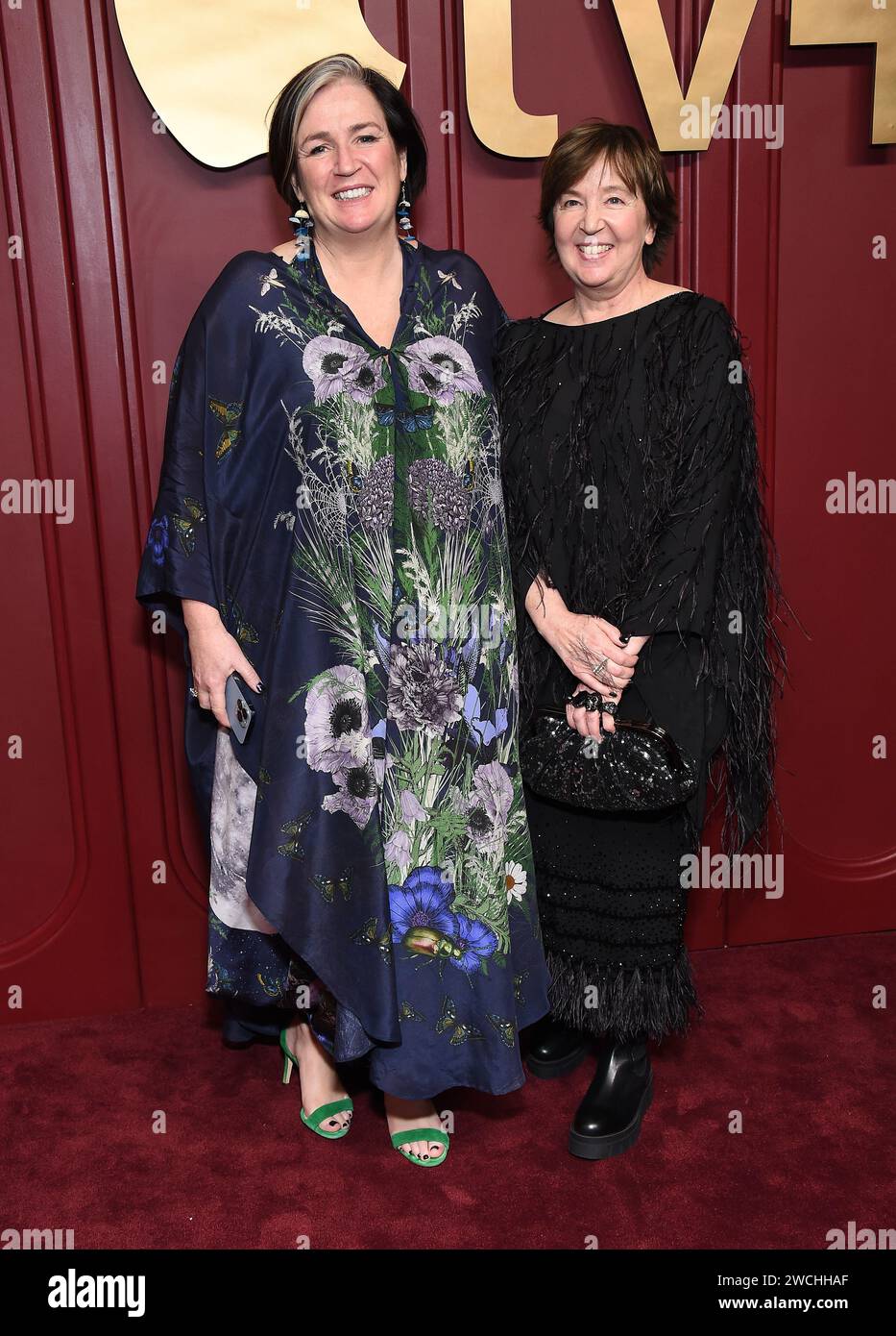 Hollywood, USA. 16th Jan, 2024. Dearbhla Walsh and Sara Cantillon ...