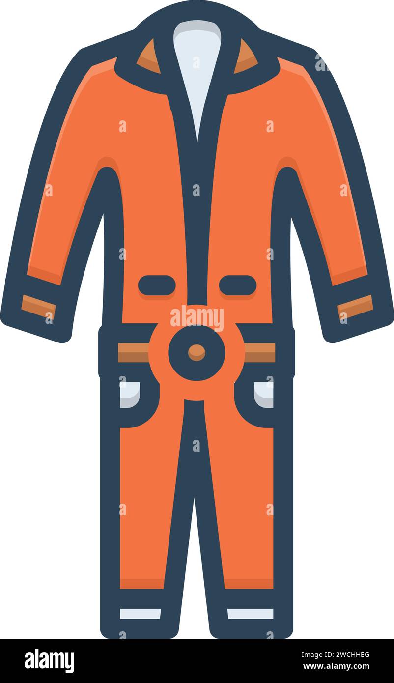 Icon for overalls , workwear Stock Vector Image & Art - Alamy