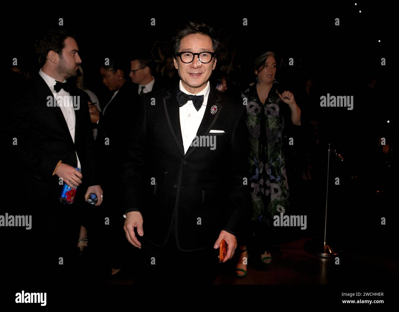 Ke Huy Quan at the 75th Emmy Awards Governors Gala with FIJI Water and ...