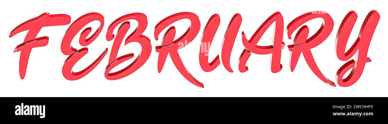 Explore the essence of February in this winter-themed illustration. The ...