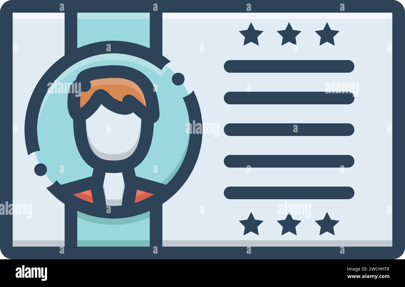 Icon for customer,profile Stock Vector Image & Art - Alamy