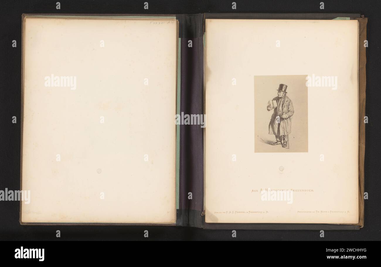 Photo production of a sketch from a soap seller by Albert Hendschel ...