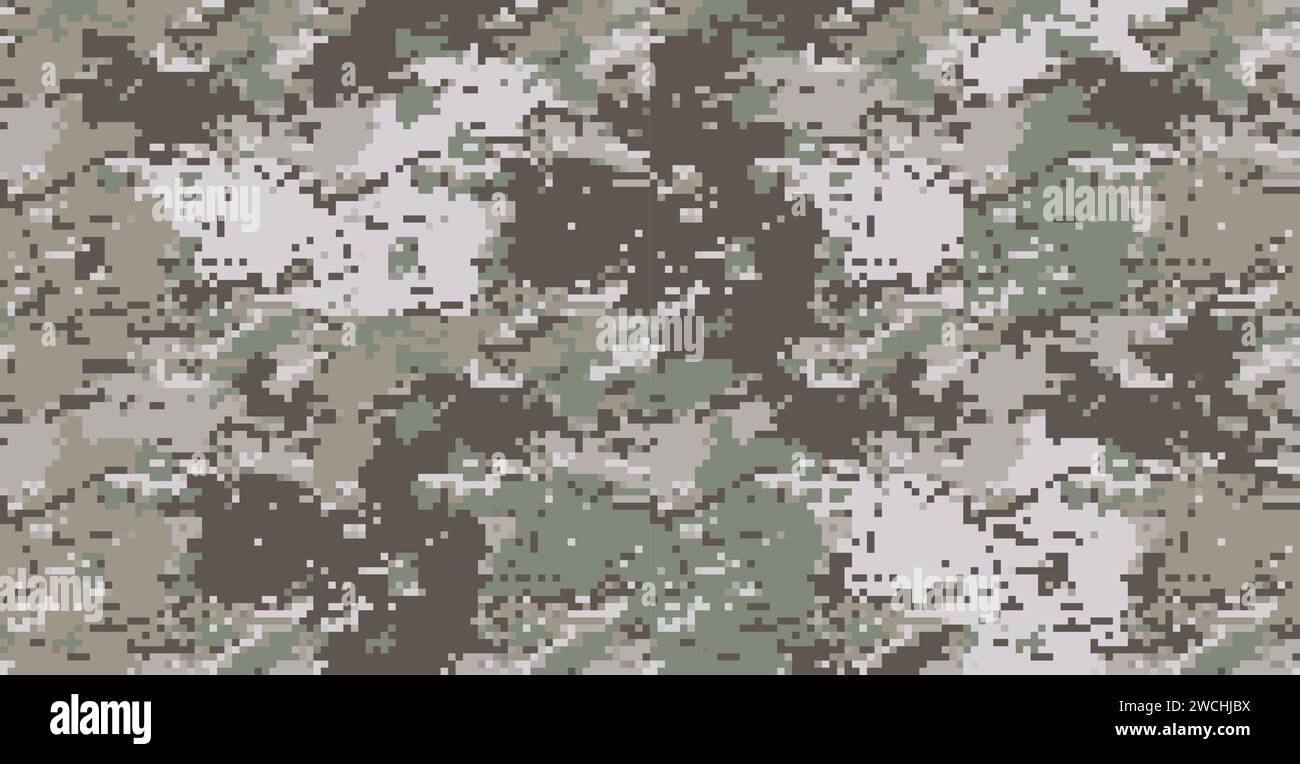 seamless camouflage pattern for army uniform Stock Vector Image & Art ...