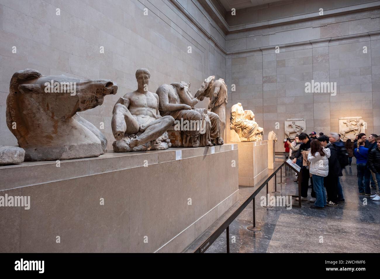 Parthenon sculptures of Ancient Greece, fragments which are collectively known as the Parthenon ...