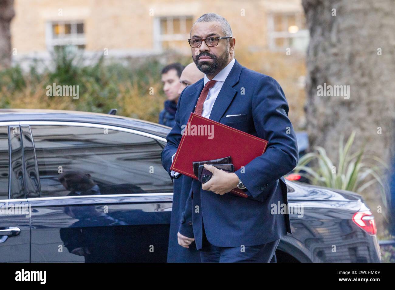 Downing Street, London, UK. 16th January 2024. Home Secretary, James ...