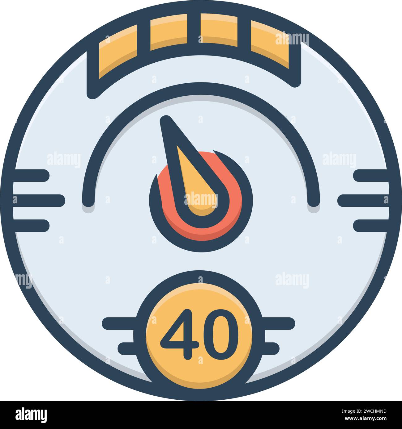 Digital gauge Stock Vector Images - Alamy