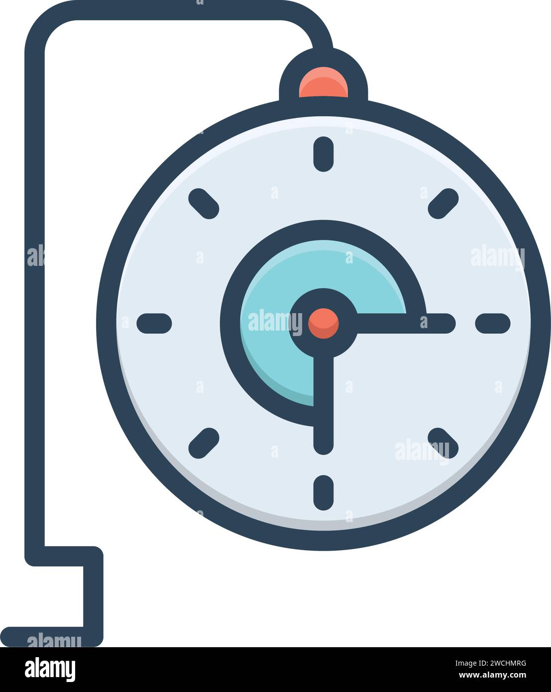 Icon for real time Stock Vector Image & Art - Alamy