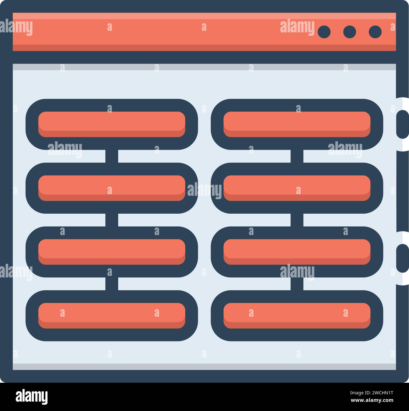 Icon for columns Stock Vector Image & Art - Alamy