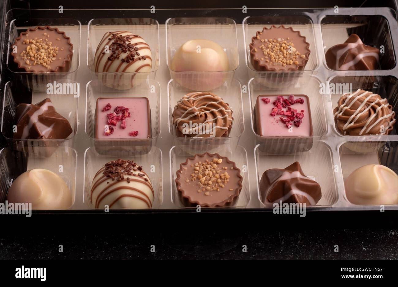 photo assortment of chocolates, each a delightful and sweet treat. This ...