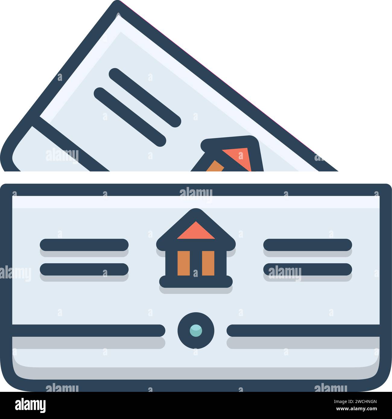 Icon for bankbook,account Stock Vector Image & Art - Alamy