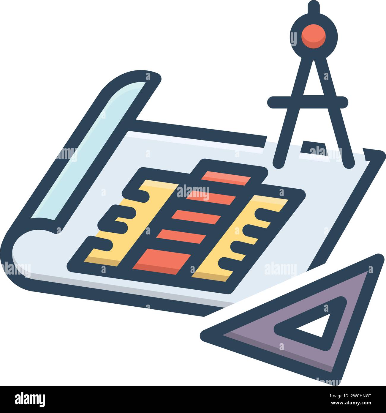 Icon for blueprints,architect Stock Vector Image & Art - Alamy