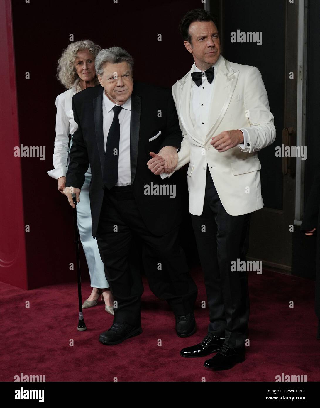 Los Angeles, USA. 15th Jan, 2024. (L-R) Bernadette Birkett, George ...