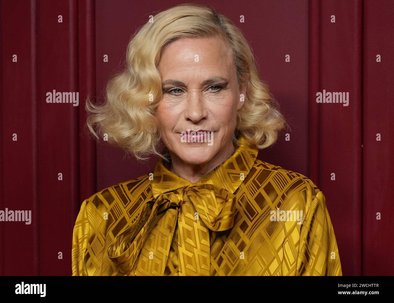 Los Angeles, USA. 15th Jan, 2024. Patricia Arquette arrives at the ...