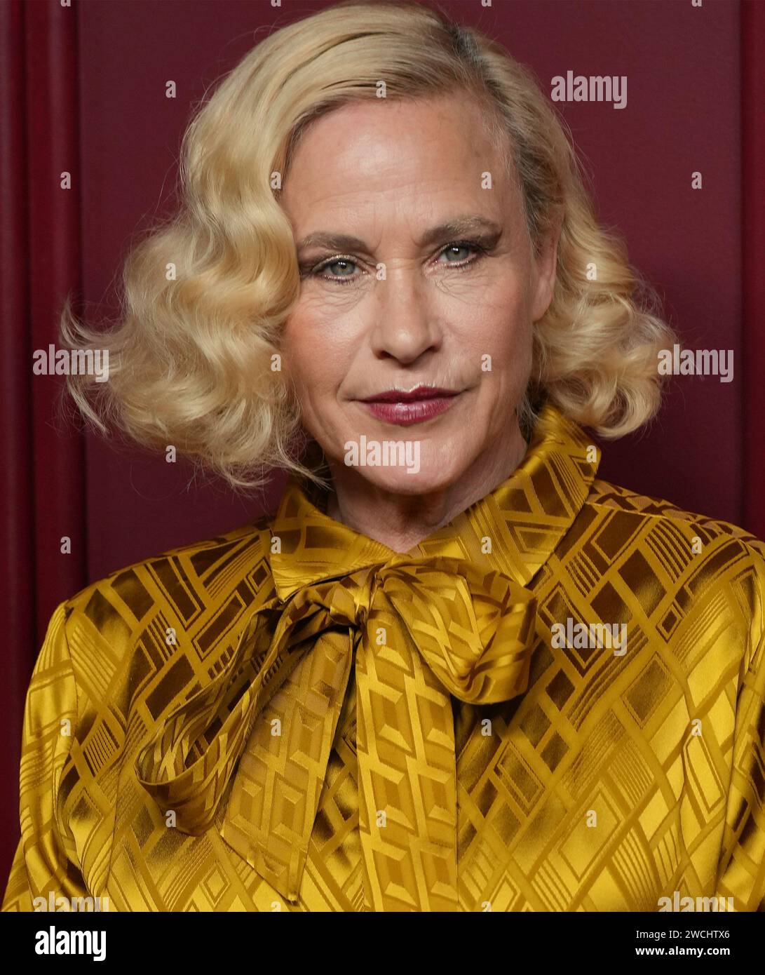 Los Angeles, USA. 15th Jan, 2024. Patricia Arquette arrives at the ...