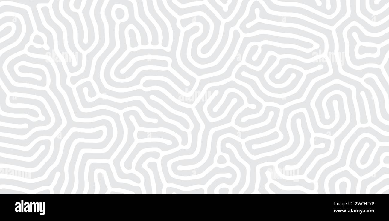 Abstract organic seamless vector pattern Simple flat light grey and ...