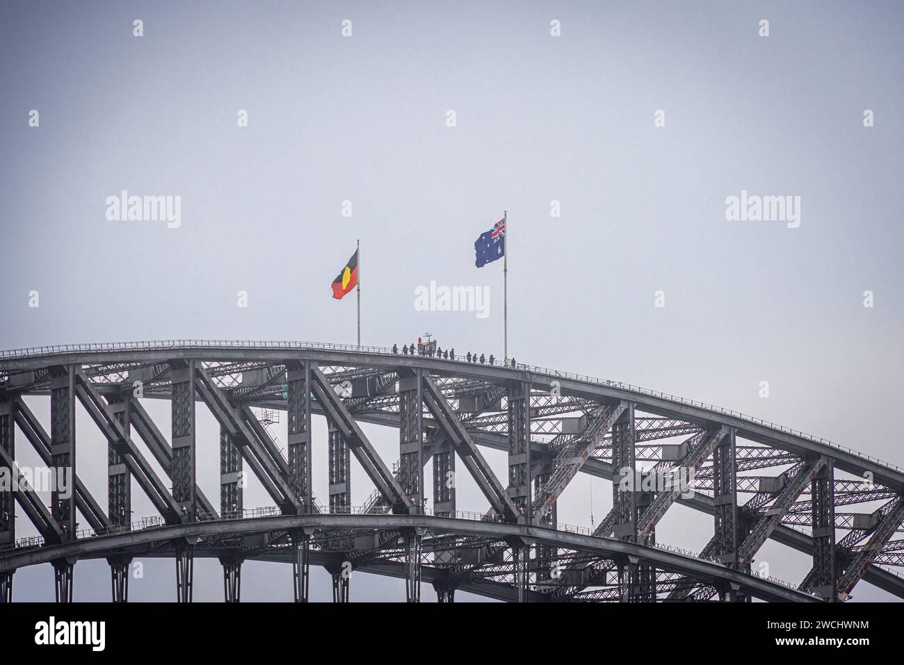 Climbing the Sydney Harbour Bridge, Sydney, Australia Stock Photo - Alamy