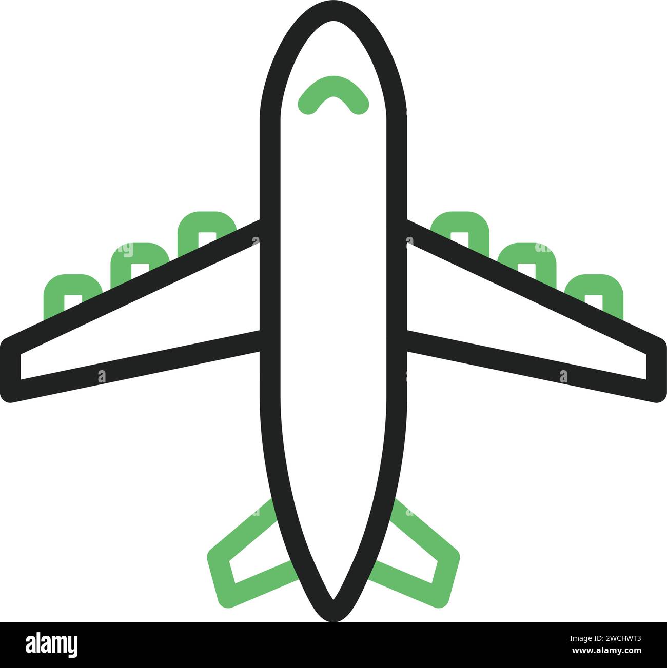 Aeroplane icon vector image Stock Vector Image & Art - Alamy