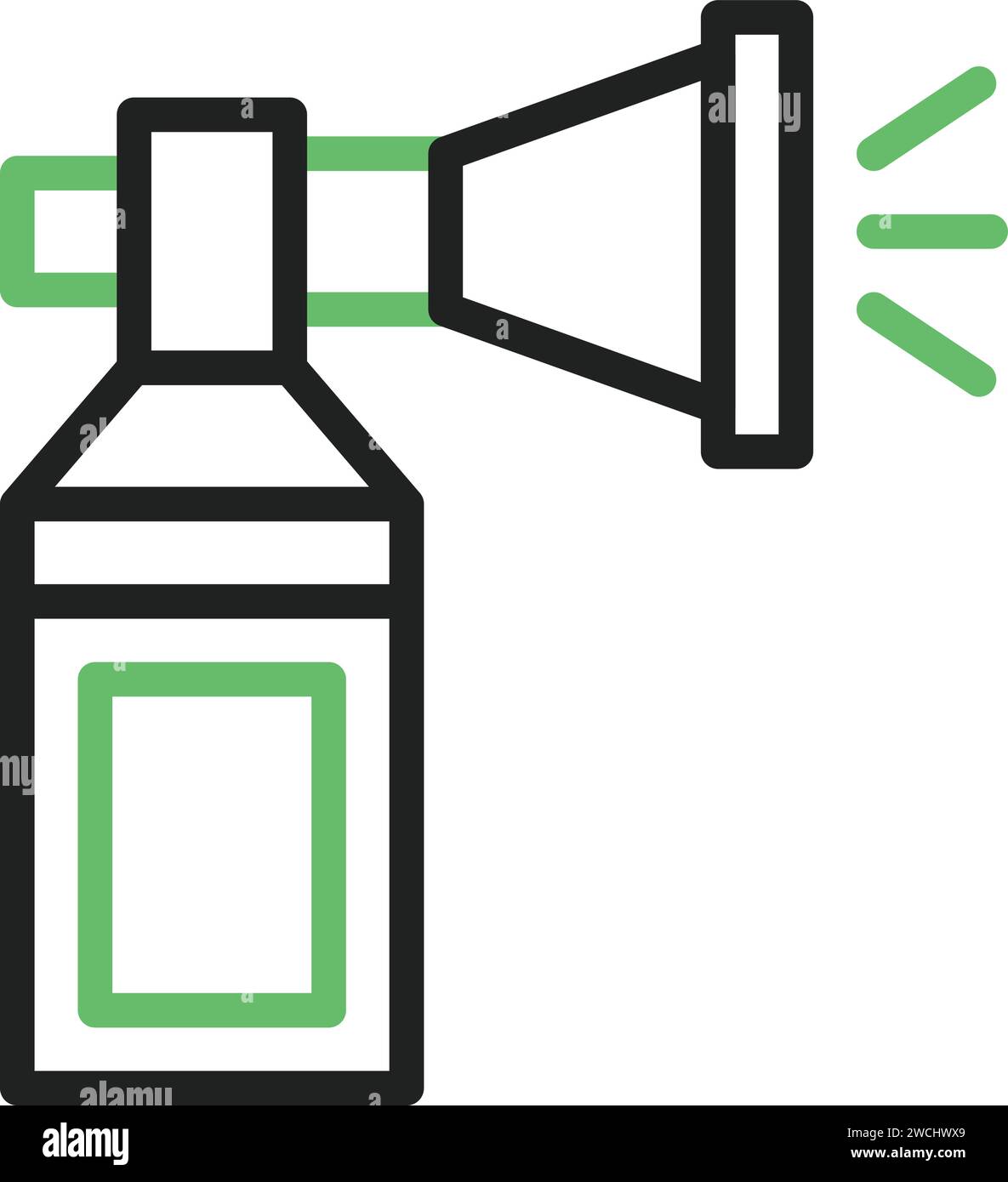 Air Horn icon vector image Stock Vector Image & Art - Alamy