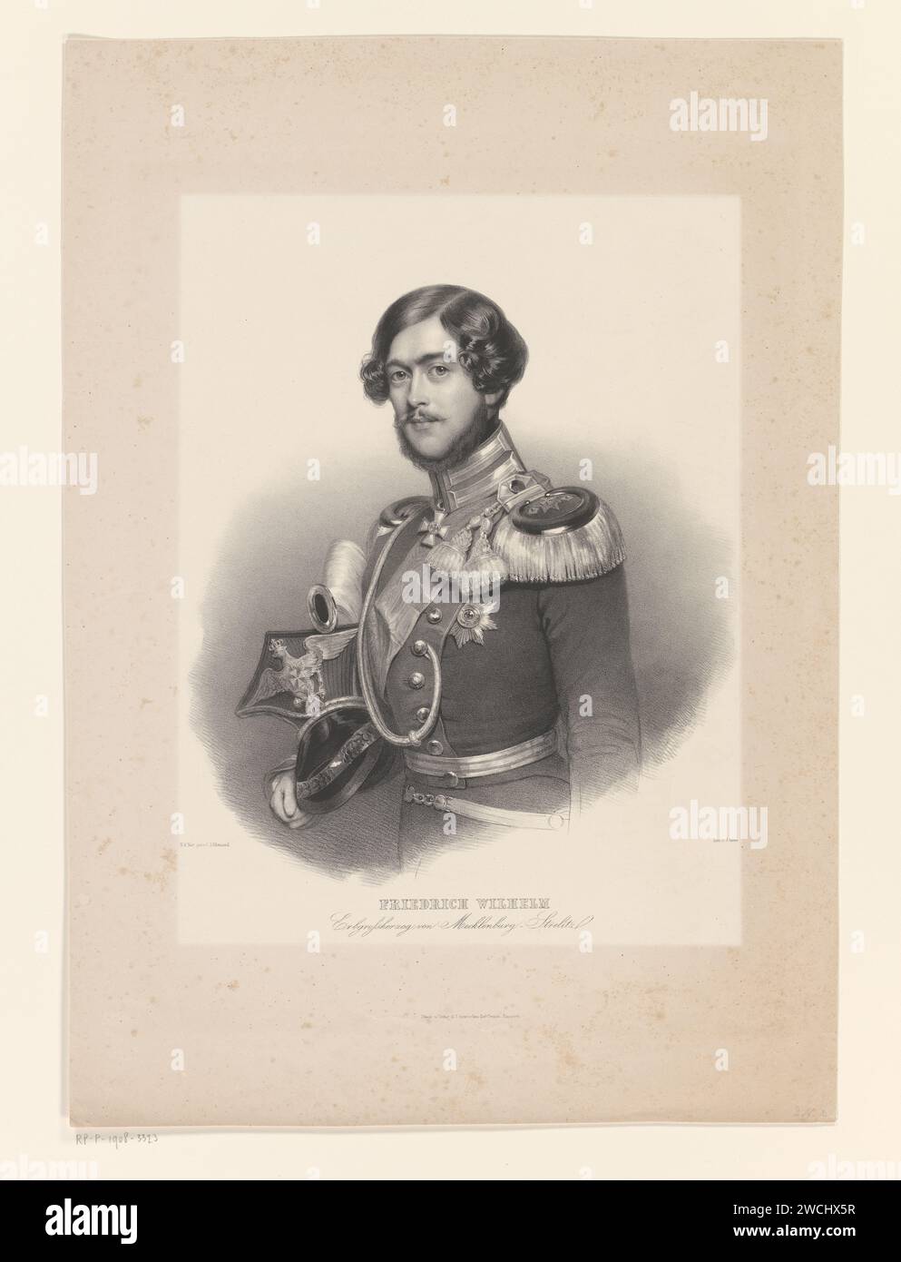 Portrait of Frederik Willem, Grand Duke van Mecklenburg -Strelitz ...