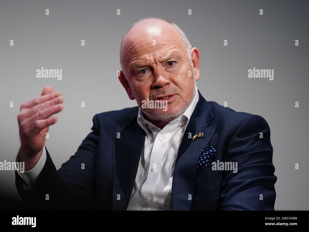 Chair of The British & Irish Lions and the Lions Women Ieuan Evans ...