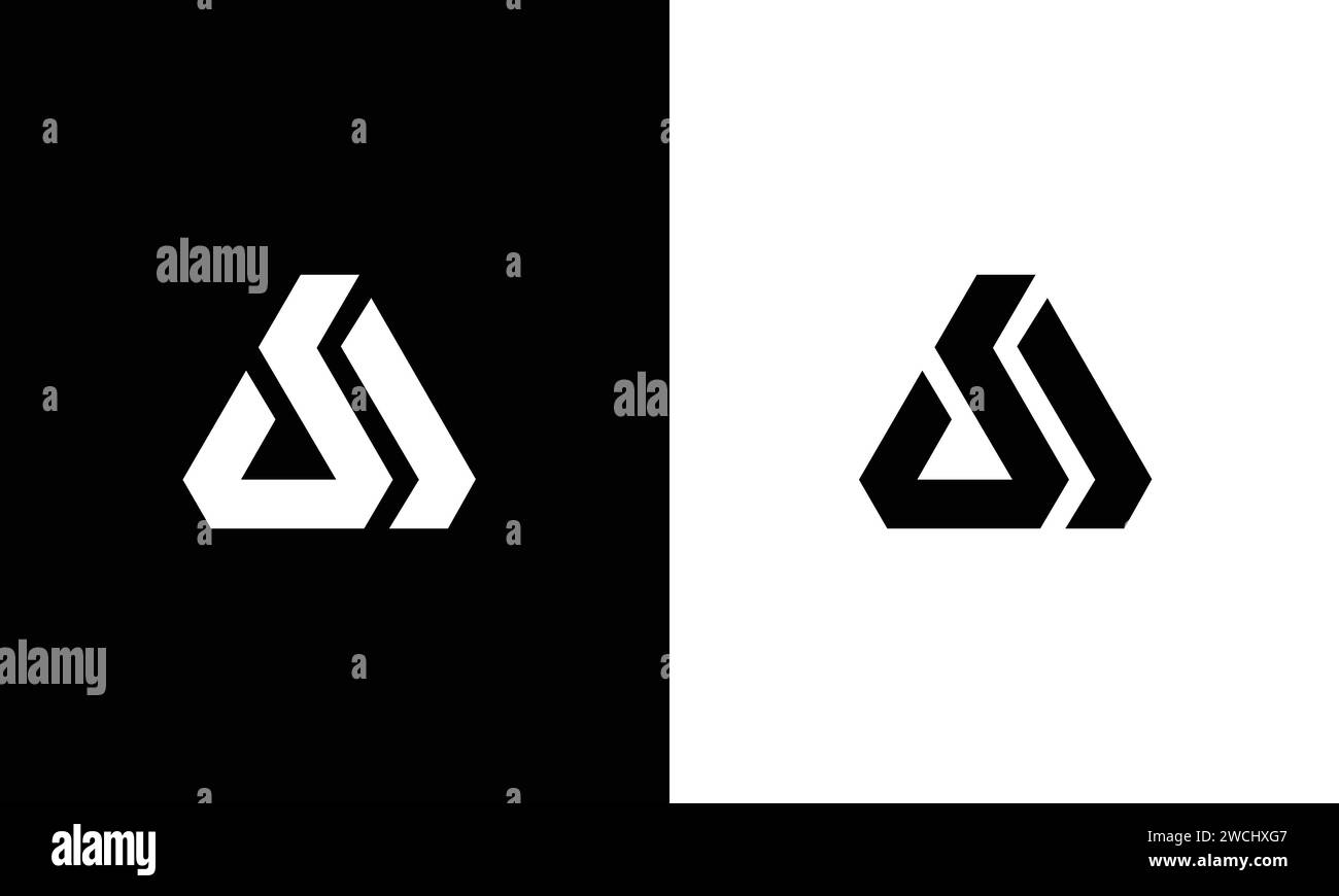 Initial letter SA logo design template Stock Vector Image & Art - Alamy