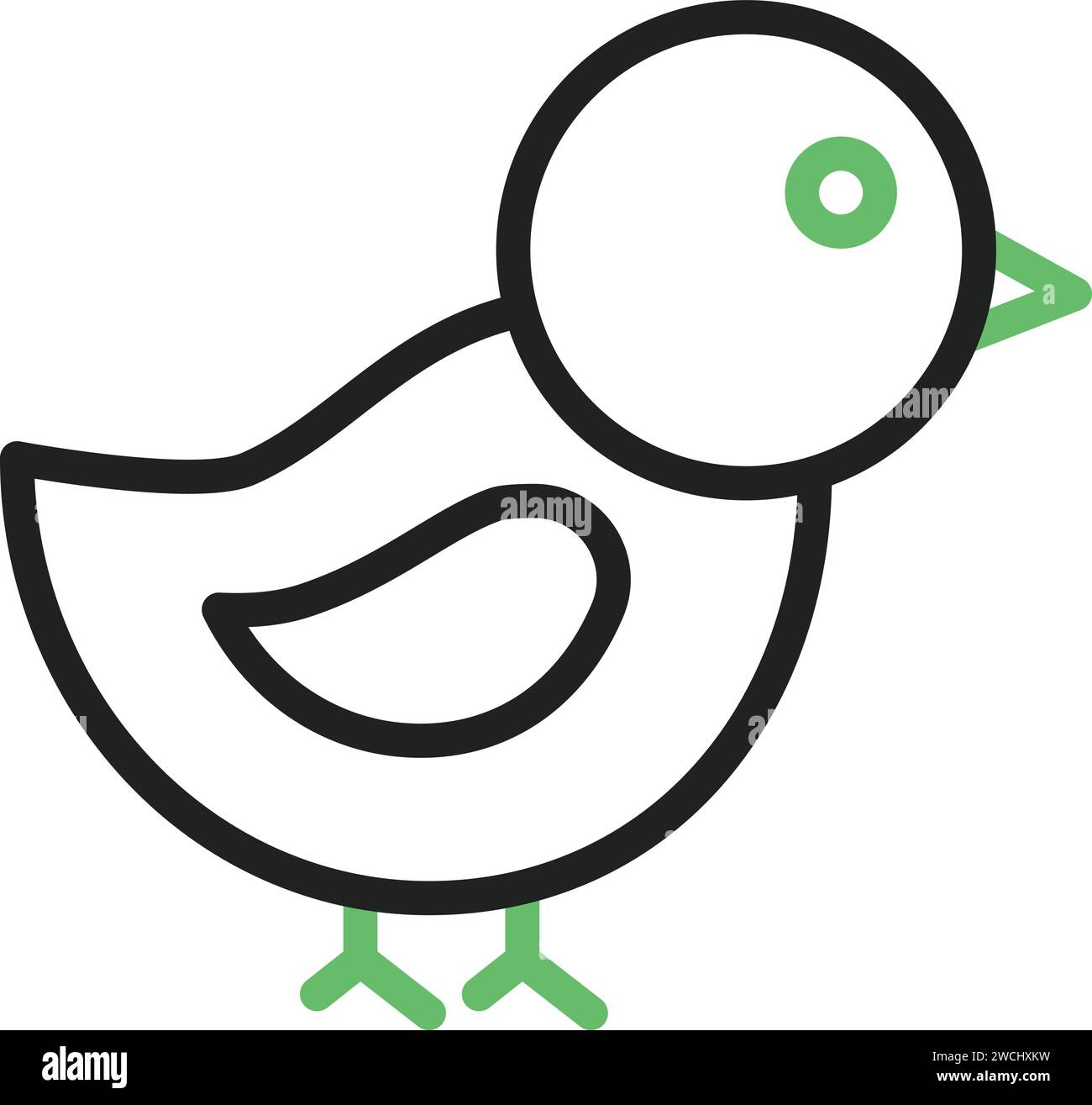 Baby Chick icon vector image Stock Vector Image & Art - Alamy