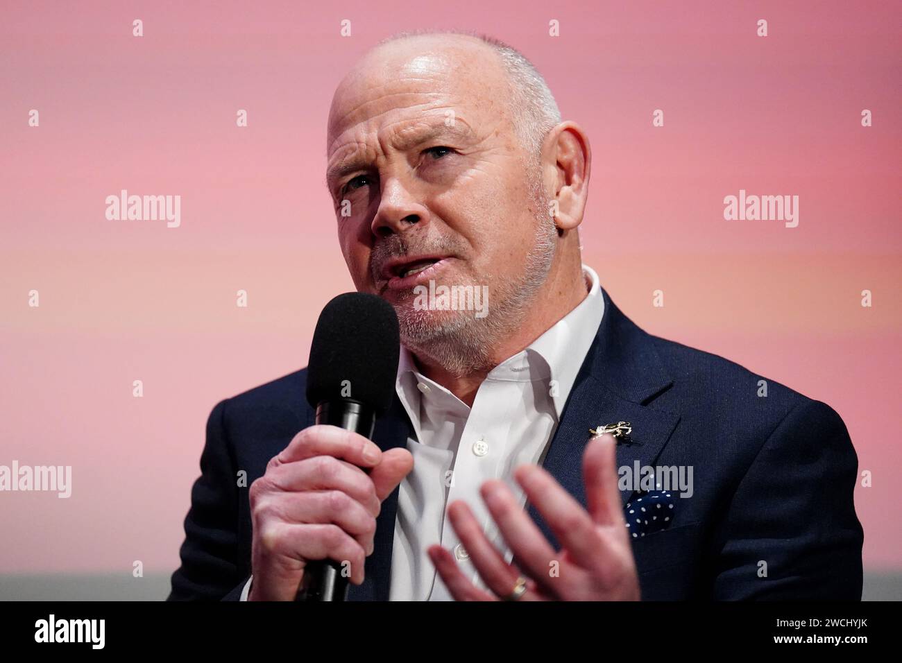 Chair of The British & Irish Lions and the Lions Women Ieuan Evans ...