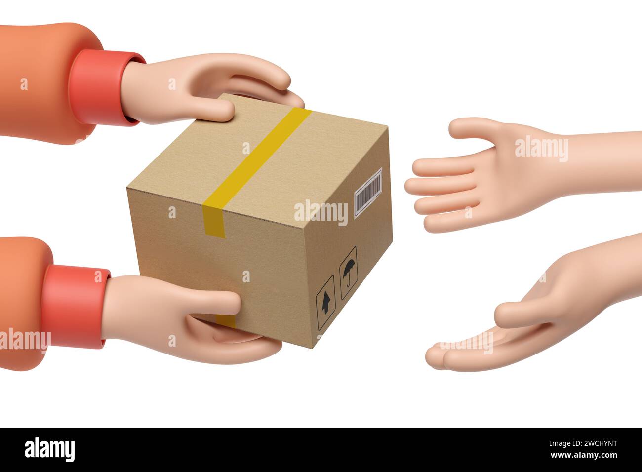 Cartoon shipping hi-res stock photography and images - Alamy