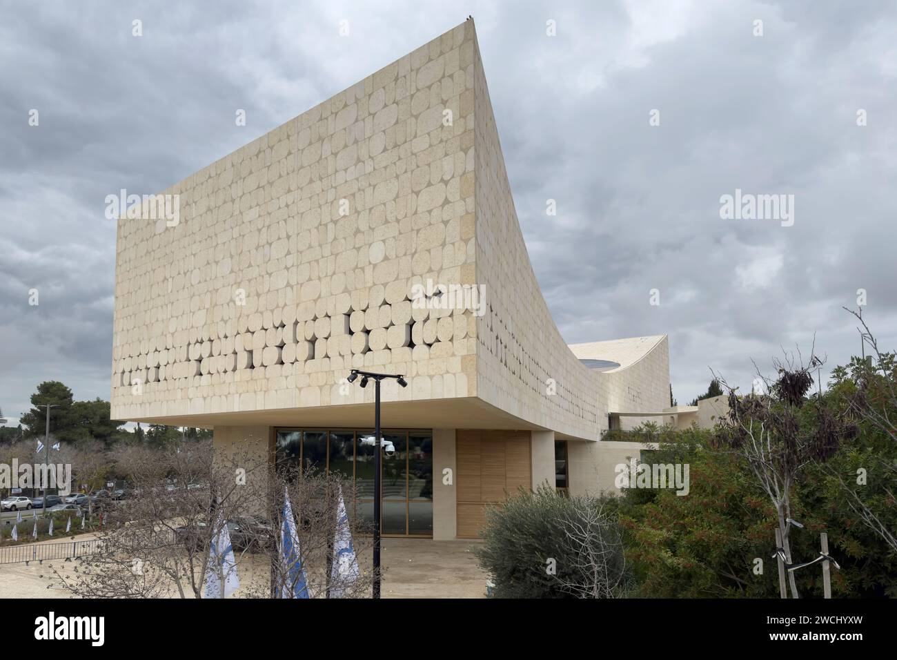 The new building of the National Library of Israel, designed by the ...